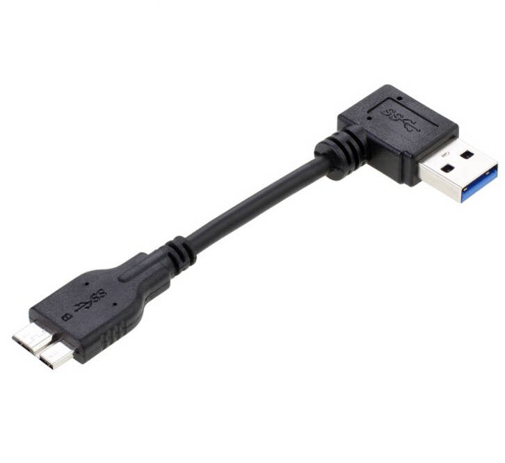 Angled USB3.0 to micro b cable - Sinodec Industrial Co., Ltd.